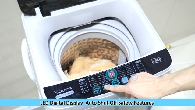 Watch Washer, Full-Automatic Washing Machine with Drain Pump on Amazon Live