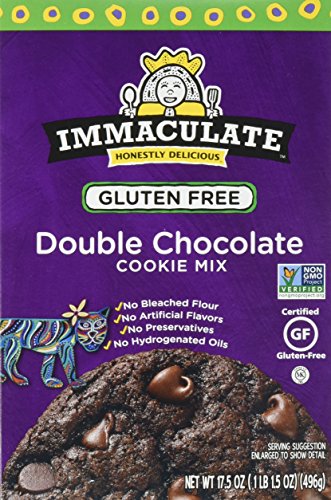 Immaculate Baking Mix, Gluten Free Cookie Double Chocolate, 17.5 Ounce ...