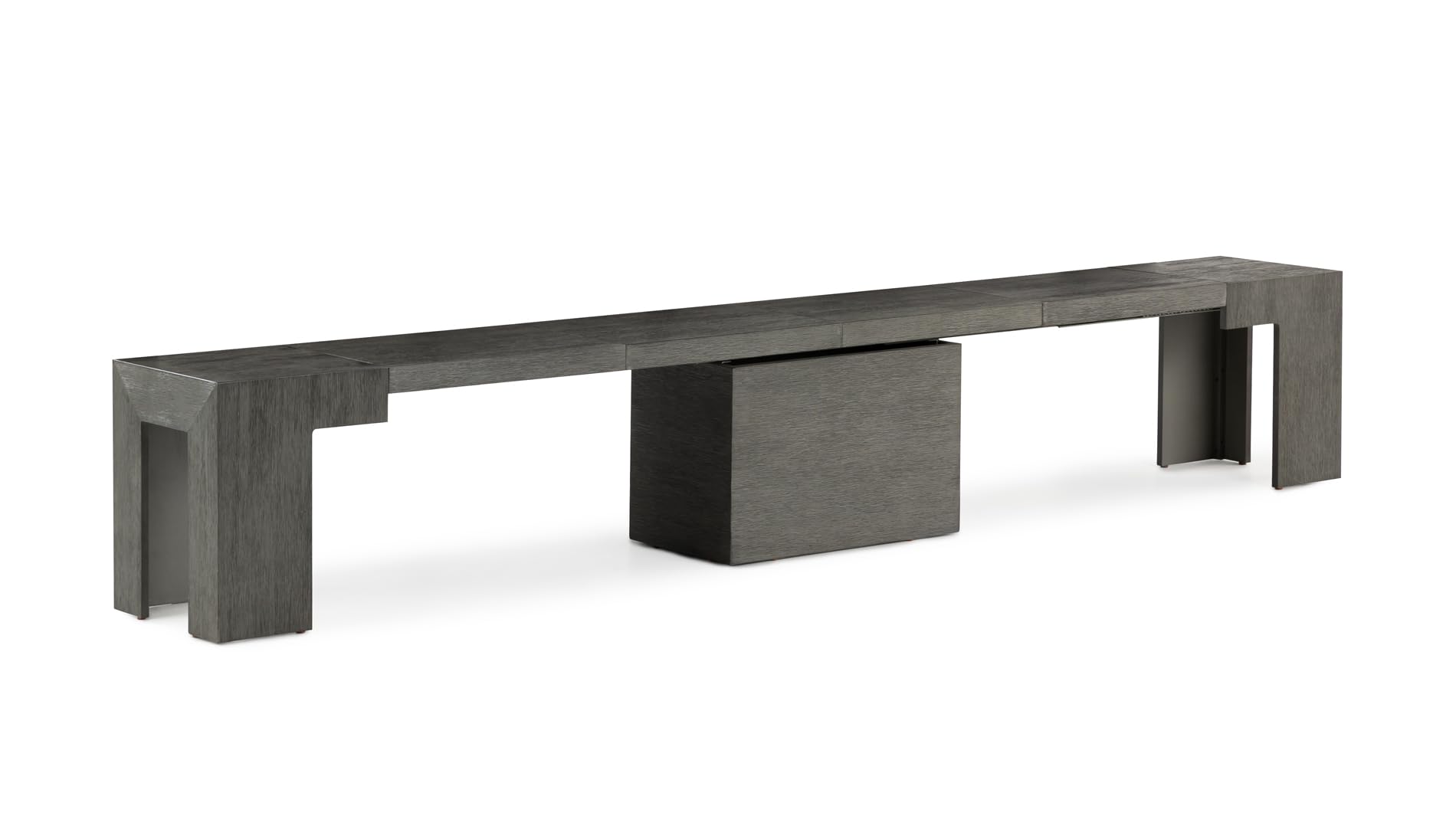 Amazon.com - Transformer Table Extendable Dining Bench for 1 to 6 ...