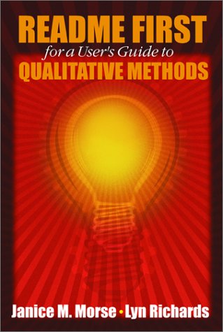 Amazon.com: README FIRST for a User′s Guide to Qualitative Methods ...