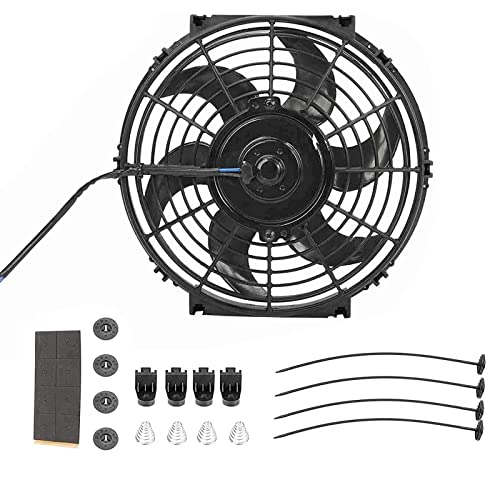 Snapklik.com : Gooeap 10 Inch Slim Fan Push Pull Electric Radiator ...