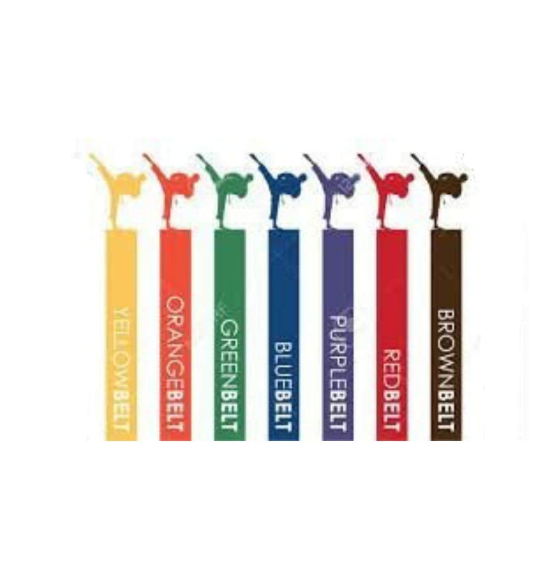 Karate Belts Colours In Order Gradings
