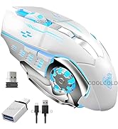 Amazon.in: Buy COOLCOLD Gaming Mouse | Rechargeable, Wireless Gaming ...