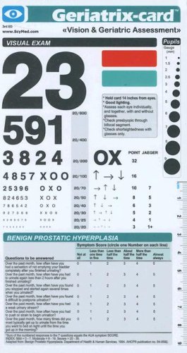 Geriatrix-card: Vision & Geriatric Assessment: 9789685325196: Books ...