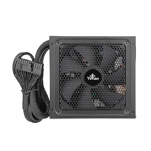 Snapklik.com : YEYIAN Raiden 650W Power Supply Unit, PCIE 5.0, Semi ...