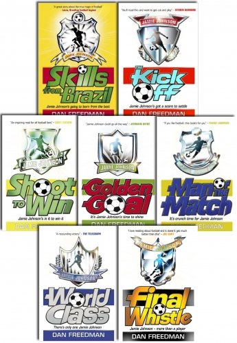 Jamie Johnson Football Series 7 Book Collection Set: Amazon.co.uk: Dan ...