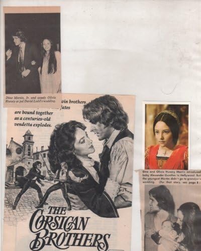 Olivia Hussey Clipping Magazine photos orig M7987 at Amazon's ...