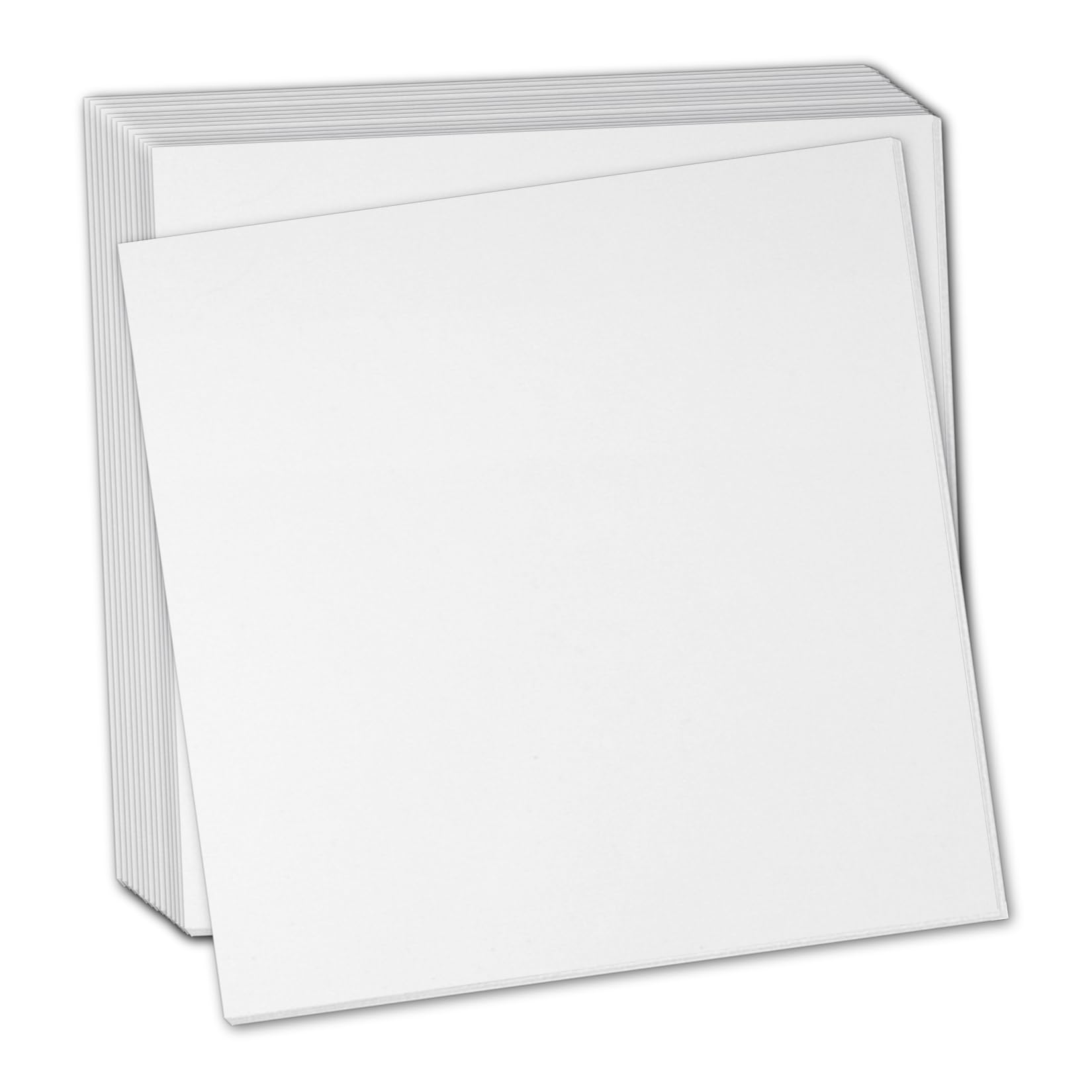 Essential Arts Safeprint Foam Sheets 165 x 165mm Square – Pack of 15 ...