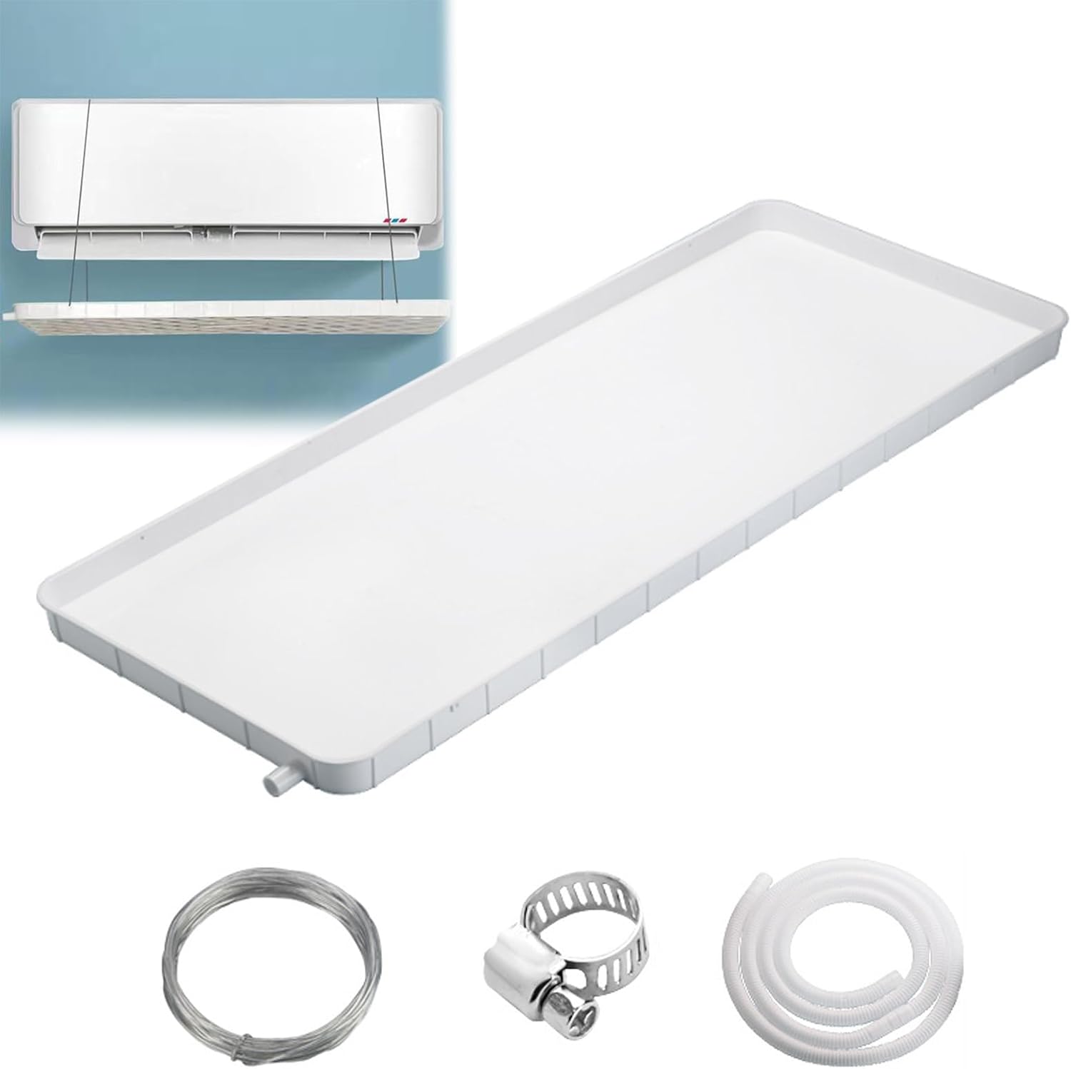 Amazon.com: Air Conditioner Drip Tray Condensation Drain Cushion,AC ...