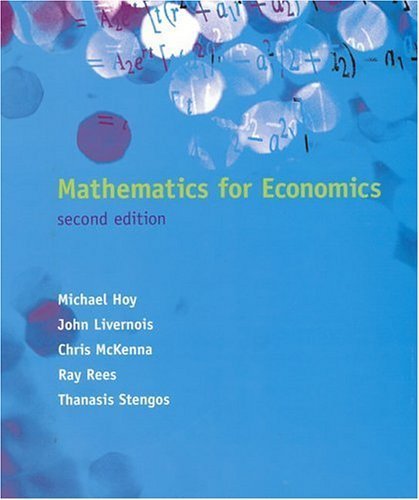Mathematics for Economics - 2nd Edition: 9780262082945: Economics Books ...