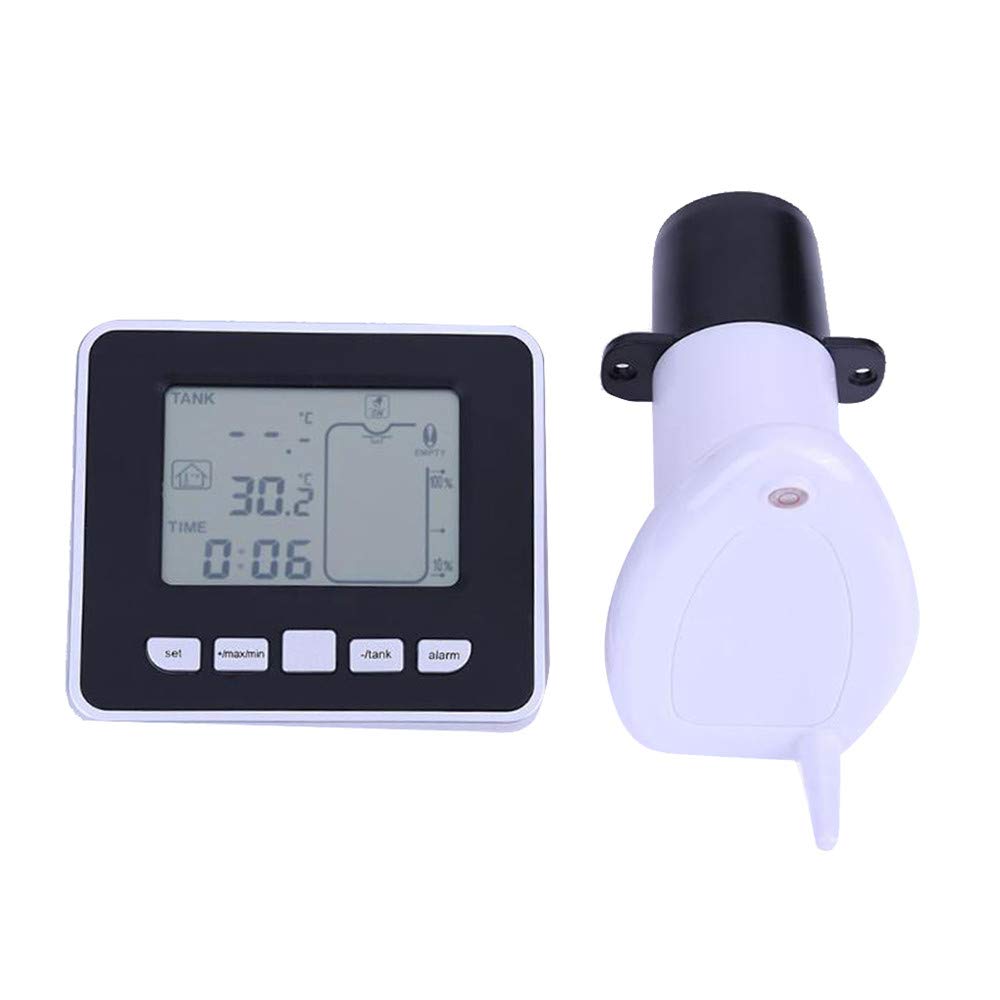 Buy Liquid Level Monitor, YiMiky Wireless Ultrasonic Tank Liquid Depth ...