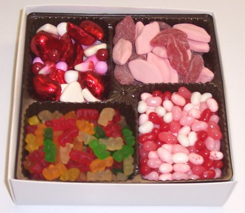 Amazon.com : Scott's Cakes Large 4-Pack Smoochie Lips, Valentine Mix ...