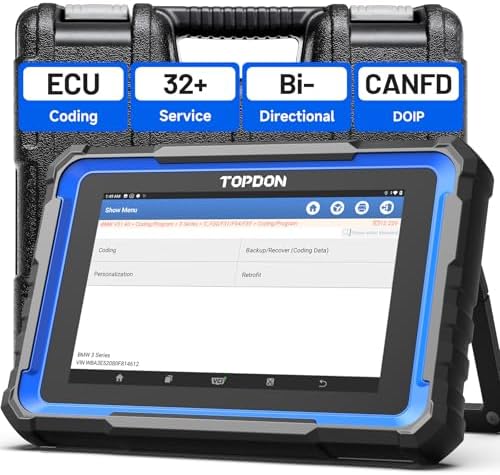 Amazon.com: TOPDON Phoenix XLink Scan Tool, ECU Programming, ECU Coding, Topology Mapping, CAN ...
