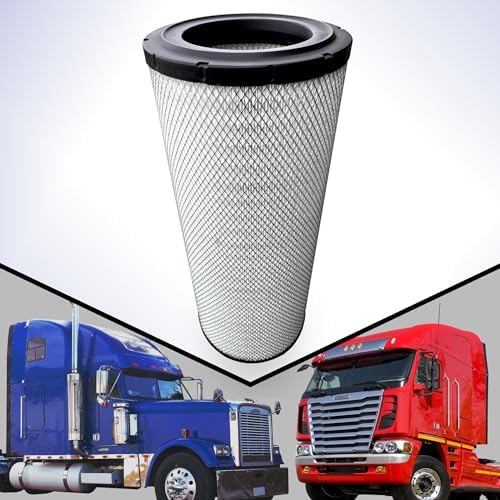 Amazon.com: AMPLER's Air Filter AF25219 compatible with Peterbilt 357 ...
