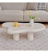 Amazon.com: Cloud Coffee Table Modern Cute Coffee Tables Irregular ...
