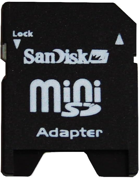 Amazon.co.jp: Mini SD MiniSD SD Card Converter Adapter with Storage ...