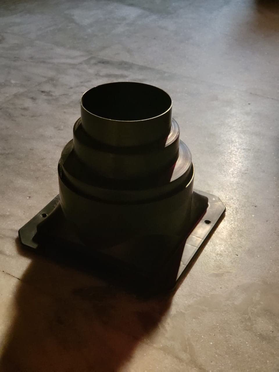 AMPEREUS Plastic 6-Inch to 5-Inch, 4-Inch Converter Cone Reducer for ...