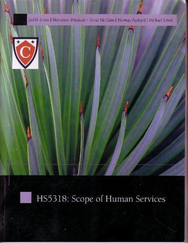 Scope of Human Services: Judith Lewis, Marianne Woodside, Tricia McClam ...