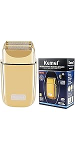 KEMEI Foil Shaver Double Electric Shaver for Men Electric Razors Head ...