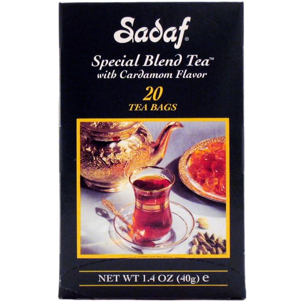 Amazon.com : Sadaf Cardamom Tea Bags - Special Blend Tea with Cardamom ...