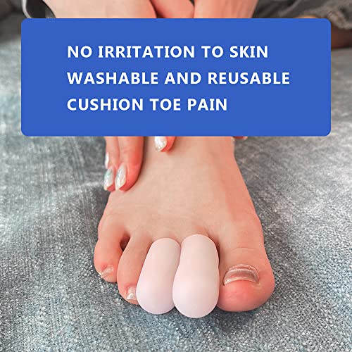 Snapklik.com : Gel Toe Protectors, 14 Packs Of Silicone Toe Covers For ...