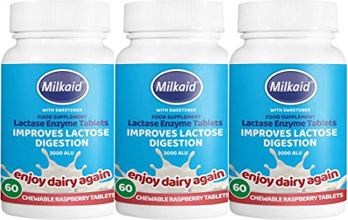 Enjoy Dairy Again with Milkaid Lactase Enzyme Chewable Tablets ...