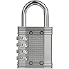 FortLocks Padlock - 4 Digit Combination Lock for Gym Outdoor & School ...