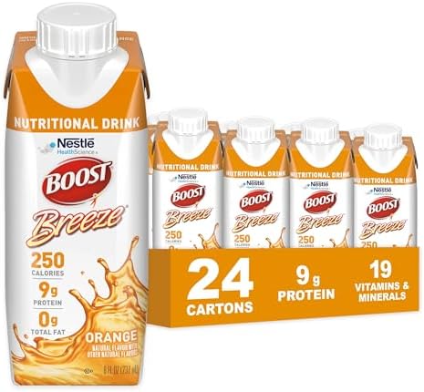 Amazon.com : BOOST Breeze Clear Nutritional Drink - 250 Calories - 19 ...