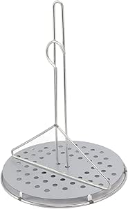 Amazon.com: aqxreight Stainless Steel Turkey Deep Frying Rack ...