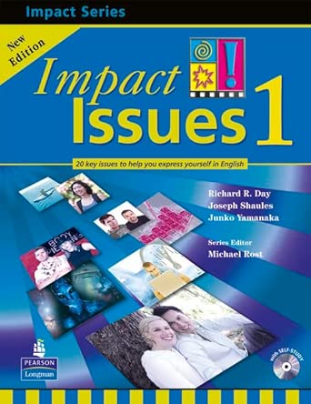Impact Issues 1 Student Book with Audio CD | Amazon.com.br