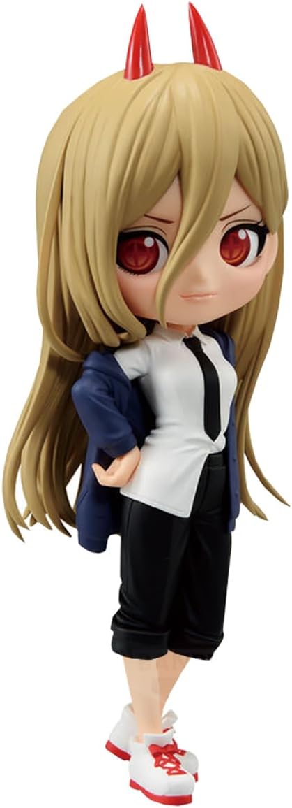Amazon.com: NINJAMO Chainsaw Anime Man Q Posket Power 5.5" Collectible ...