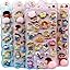 Amazon.co.jp: YAYAMIYA [Set of 4] 3D Stickers, 3D Stickers, Squishy ...