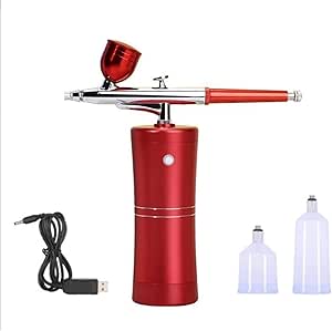 Amazon.com: Cordless Airbrush kit with Compressor, Portable Handheld ...