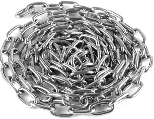 Heavy Duty Galvanized Chain Links Extra Strong Welded Dipped Shiny ...