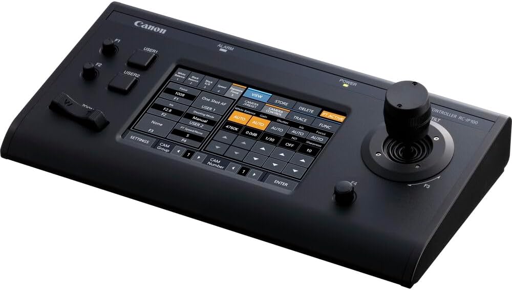 Amazon.com : Canon RC-IP100 Remote PTZ Camera Controller - 7” Touch ...