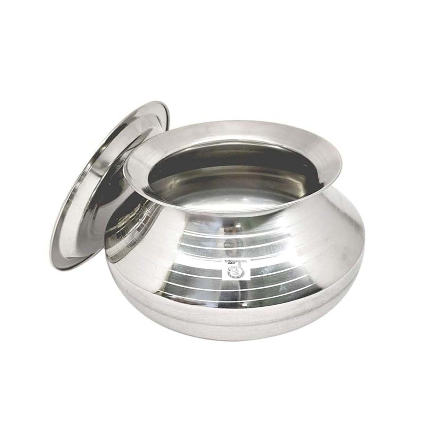 Buy Steel Handi Steel Degchi Pot Bartan Dishwasher Safe Pongal Handi ...