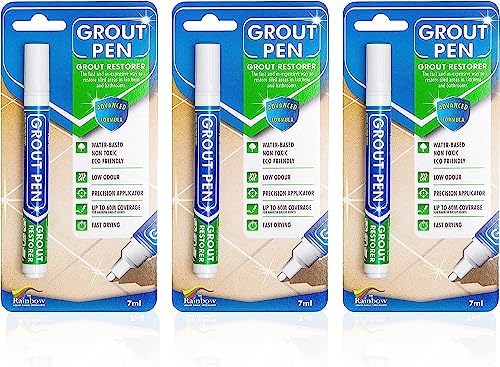 Grout Pen Tile Paint Marker: Waterproof Grout Colorant and Sealer Pen ...
