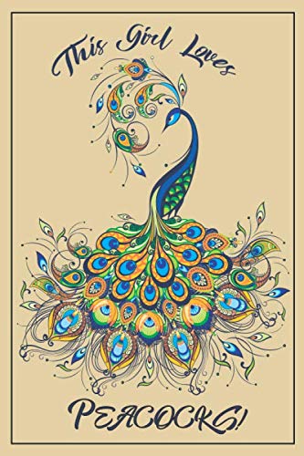 Amazon.com: Peacock Journal - Peacock Gifts: Just a Girl who Loves ...