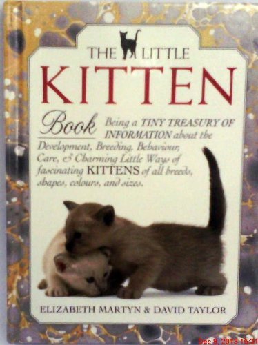 The Little Kitten Book: David Taylor: 9780863186646: Amazon.com: Books