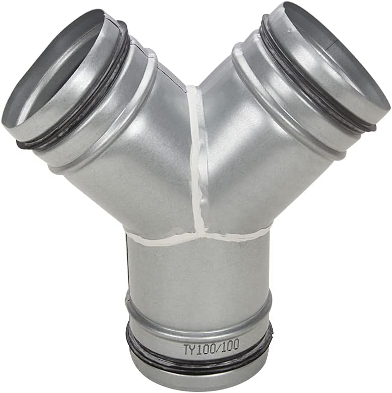 Amazon.com: A-KARCK 4 inch Duct Splitter for Dryer Vent Hose, Y Shape ...