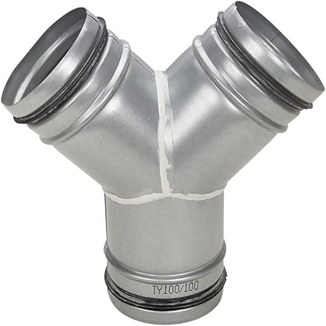 Amazon.com: A-KARCK 4 inch Duct Splitter for Dryer Vent Hose, Y Shape ...