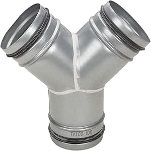 Amazon.com: A-KARCK 4 inch Duct Splitter for Dryer Vent Hose, Y Shape ...