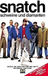 Amazon.com: Snatch. [VHS] : Jason Statham, Brad Pitt, Benicio Del Toro ...