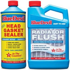 BlueDevil 32oz Head Gasket Sealer w/Radiator Flush by BlueDevil ...