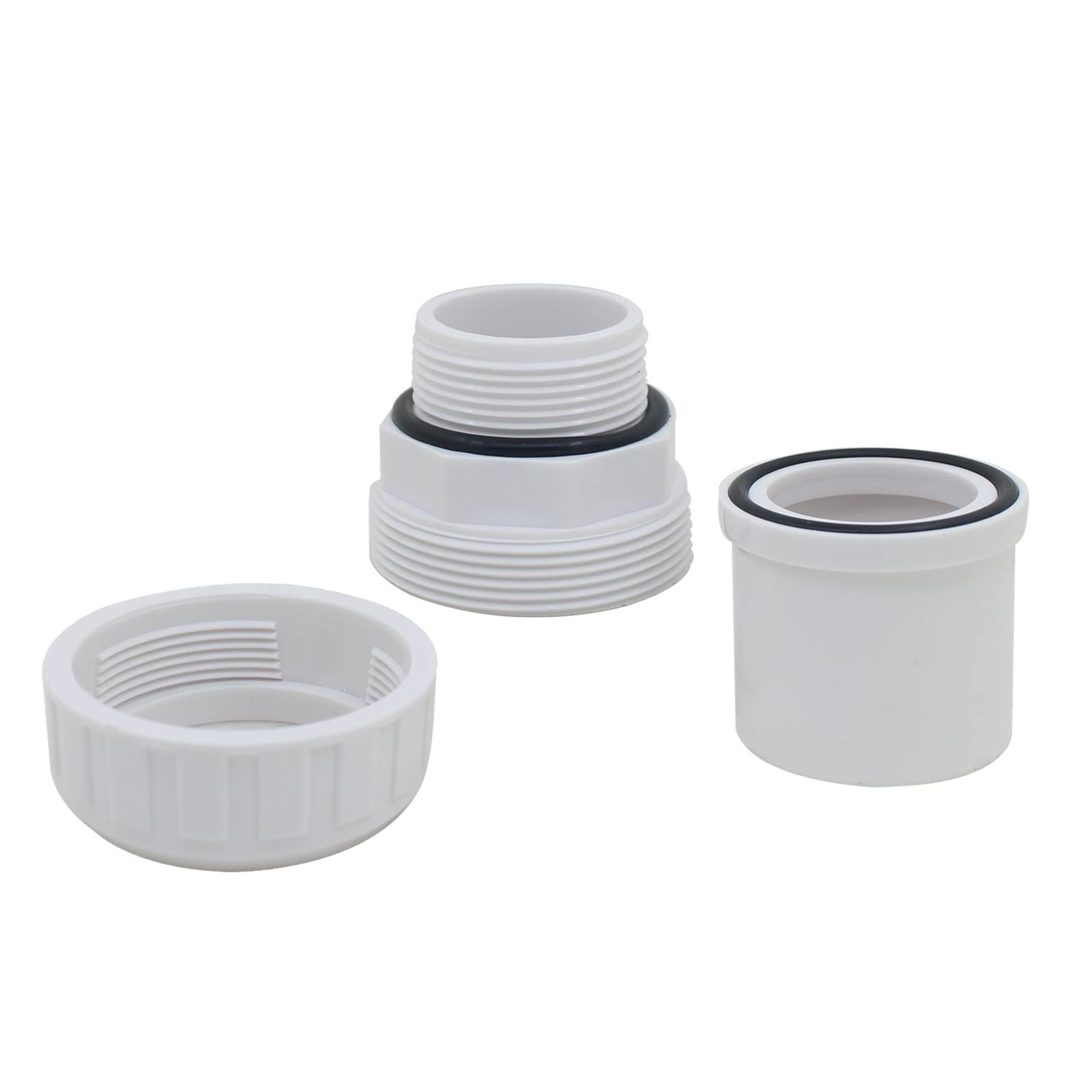 Swimming Pool Pump Union connectors Barrel Fitting spa Adapter Sand ...