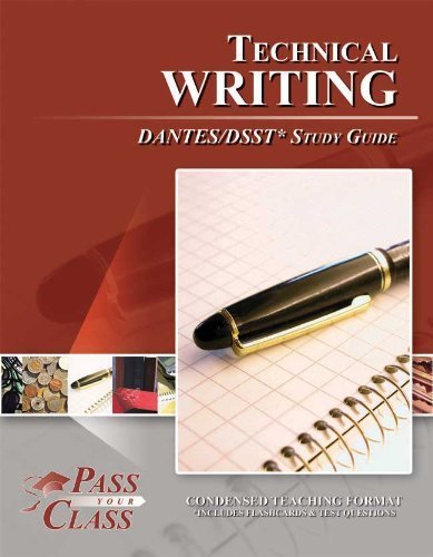DSST Technical Writing DANTES Study Guide (Perfect Bound ...