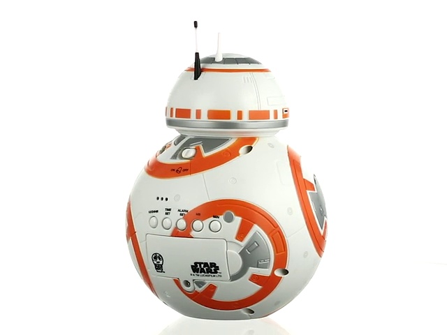 Watch BulbBotz Star Wars 2020503 BB-8 Kids Light up Alarm Clock on ...