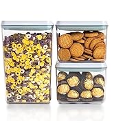 Amazon.com: Tourdeus Airtight Pop Food Containers 10-Piece Set BPA-Free ...