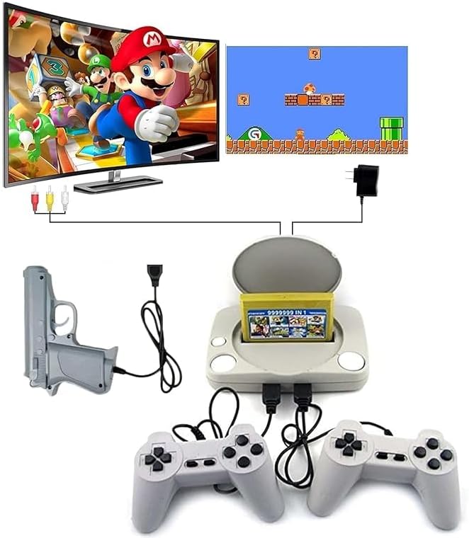 Buy Viart Creation™ Tv Video Game Set for 2 Players Experience Endless ...