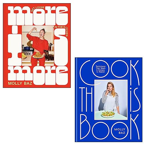 Molly Baz 2 Books Collection Set(Cook This Book, More Is More): Molly ...